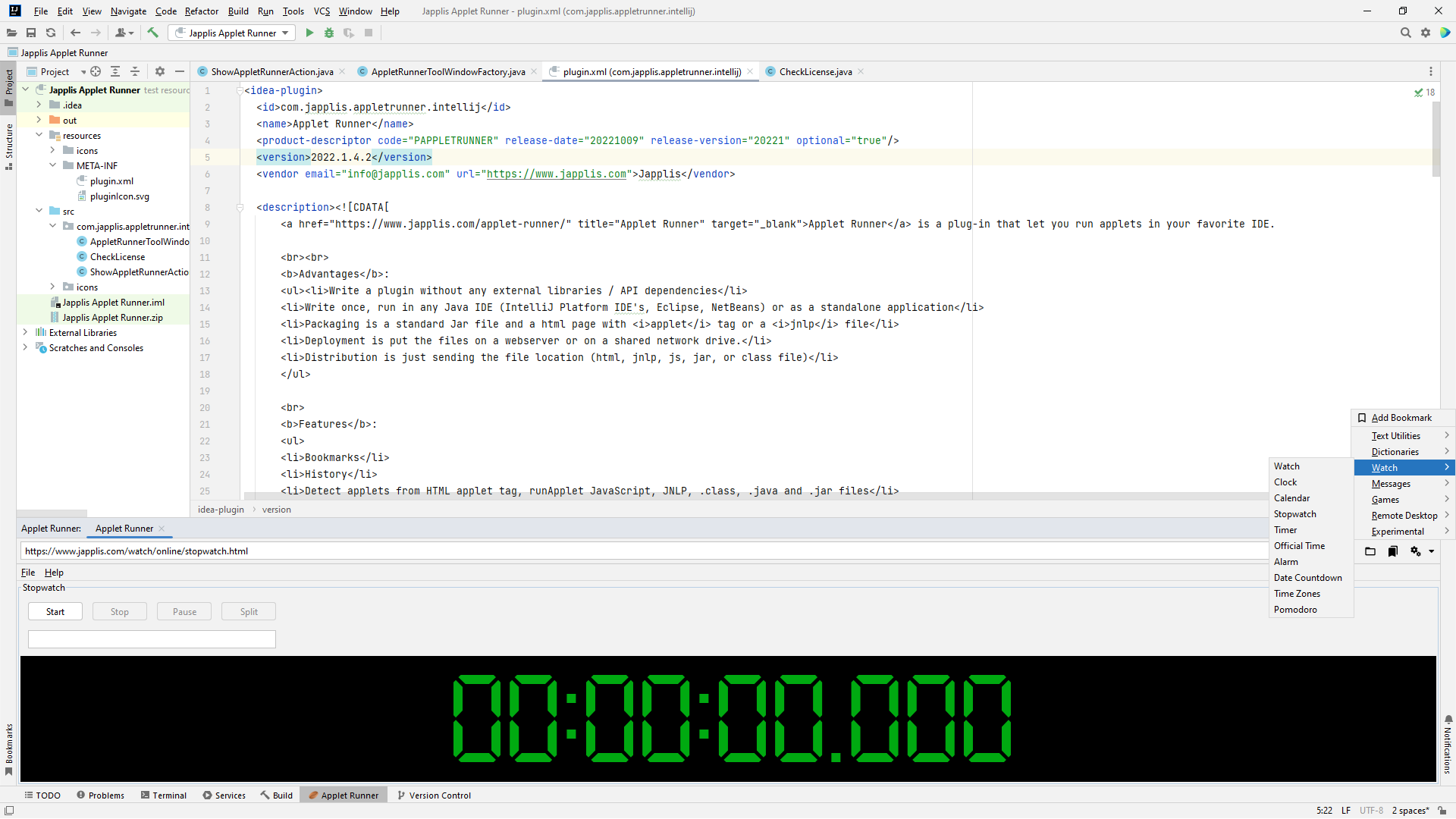 Applet Runner 1.4 released - Japplis news